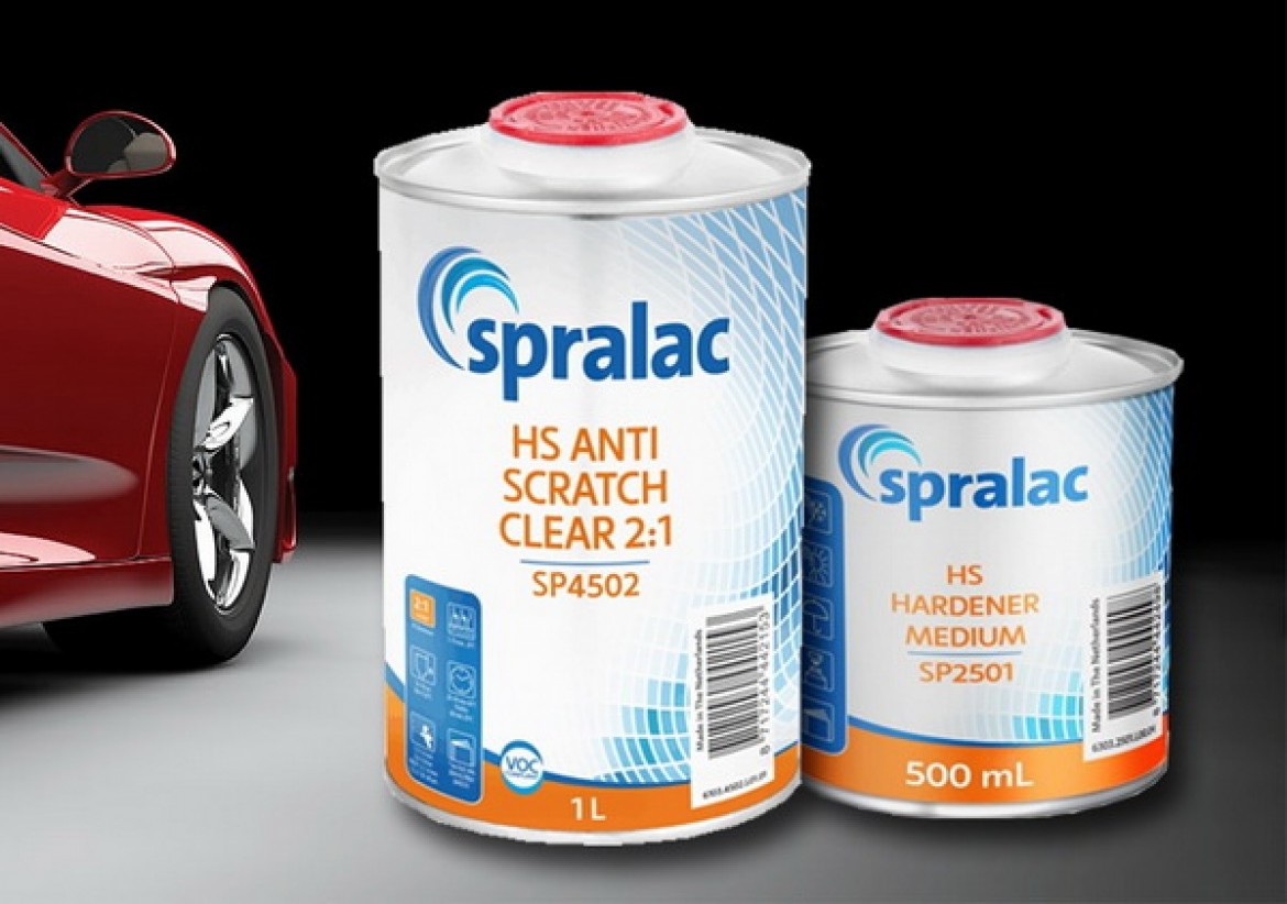 Русавтолак - Новинка в ассортименте SPRALAC – лак HS ANTI SCRATCH